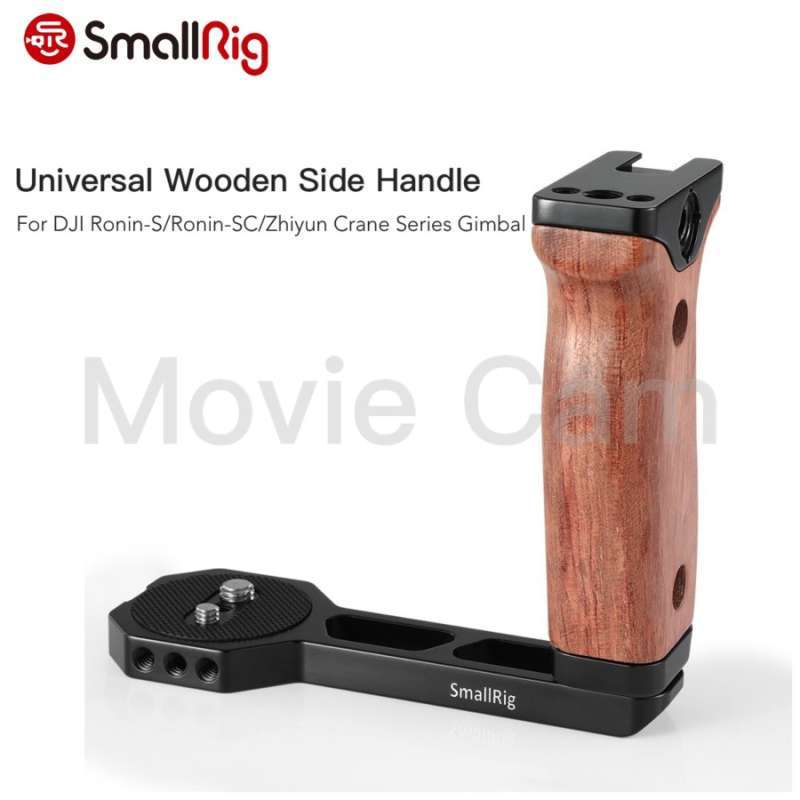 Jual Smallrig Universal Wooden Side Handle For Dji Series/zhiyun Crane ...