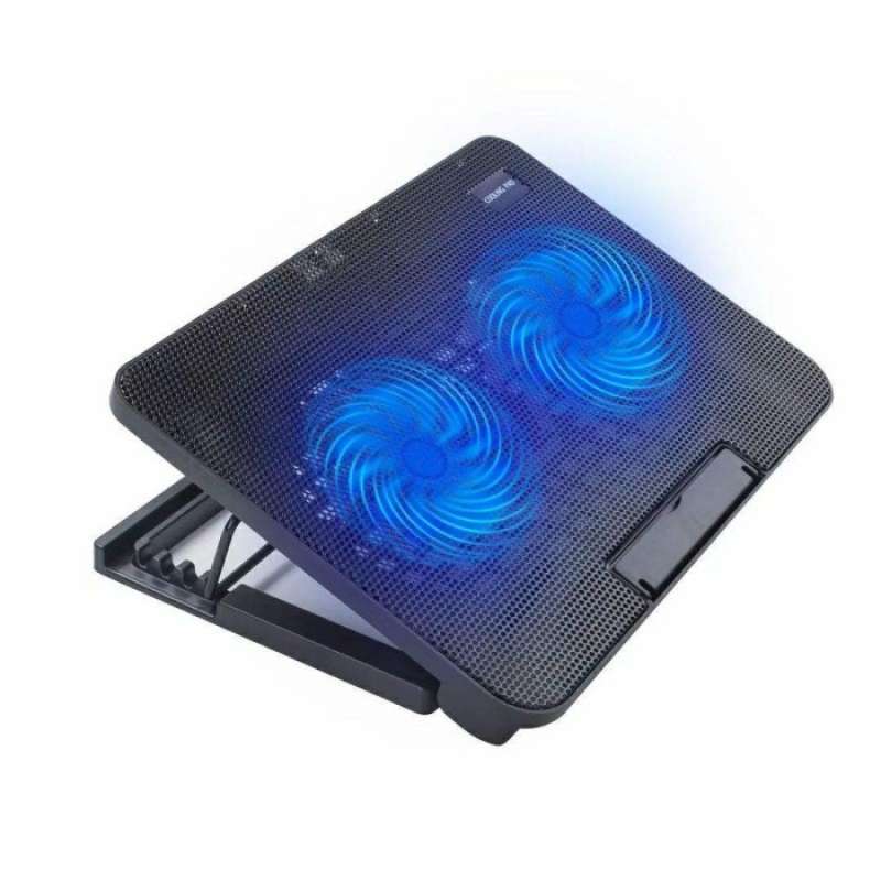 Jual Stand Cooling Pad Cooler Kipas pendingin Laptop Notebook 2 Kipas ...