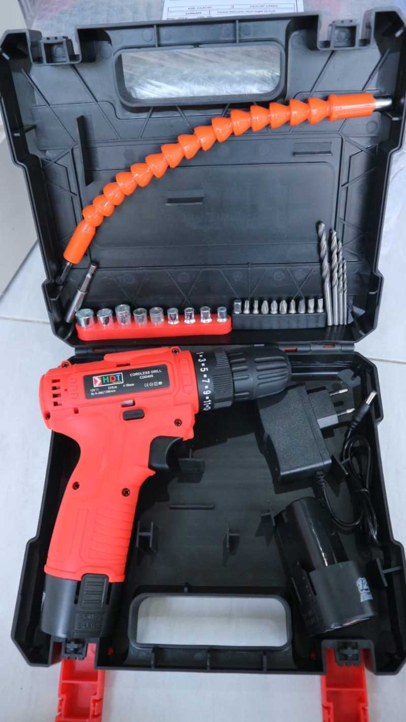 Promo Hdt Cdd 405 Bor Charger Bor Baterai Mesin Bor Cas Charger 12v