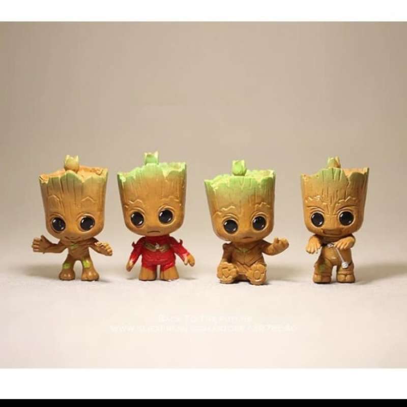 Promo MINI FIGURE GUARDIAN OF GALAXY BABY GROOT FIGURE SET Diskon 10% ...