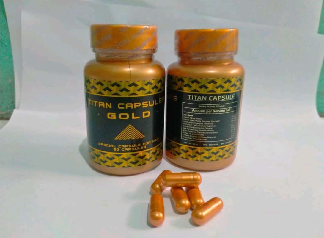 Jual Titan Capsule Gold 100% Asli Original Di Seller Liongsu - Cipete ...