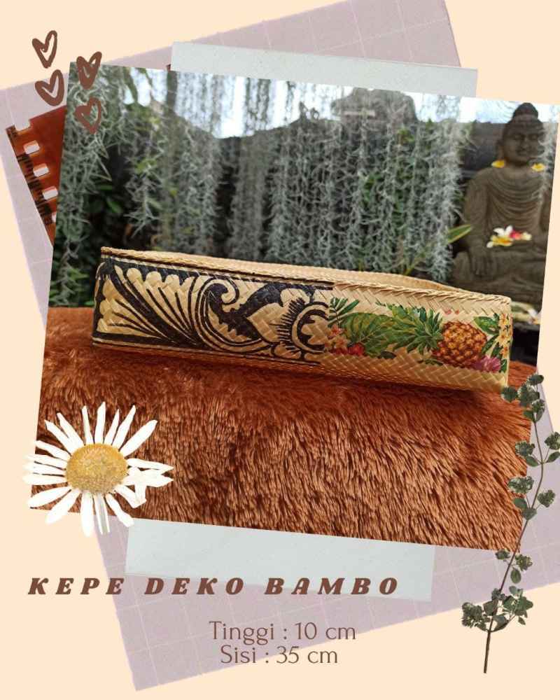 Jual Kepe Bambu / Besek Bali Peralatan Upakara Yadnya - 05 di Seller ...