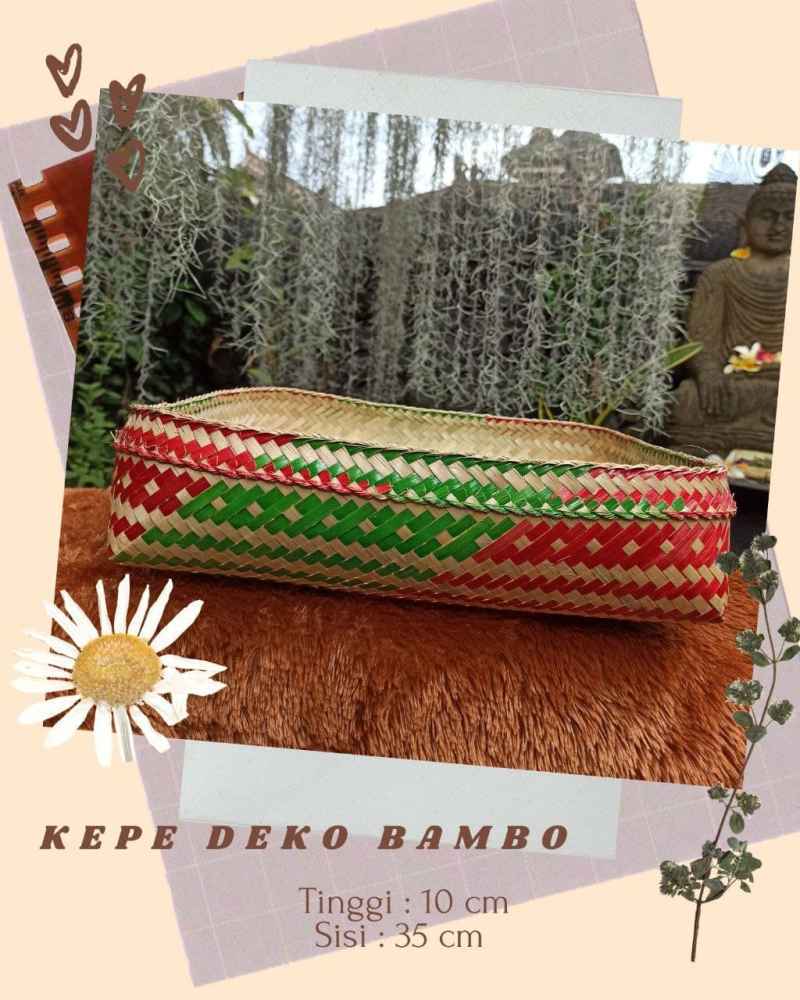 Jual Kepe Bambu / Besek Bali Peralatan Upakara Yadnya - 06 di Seller ...