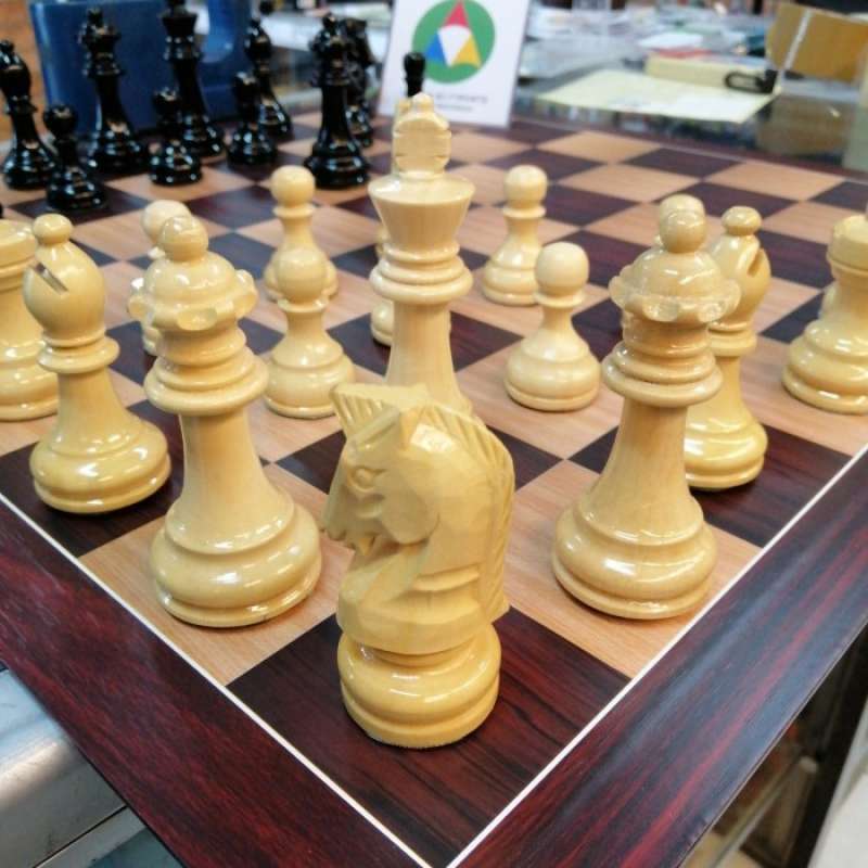 Jual Papan Catur Standar PERCASI buah catur kayu - PapanSeratTua di ...