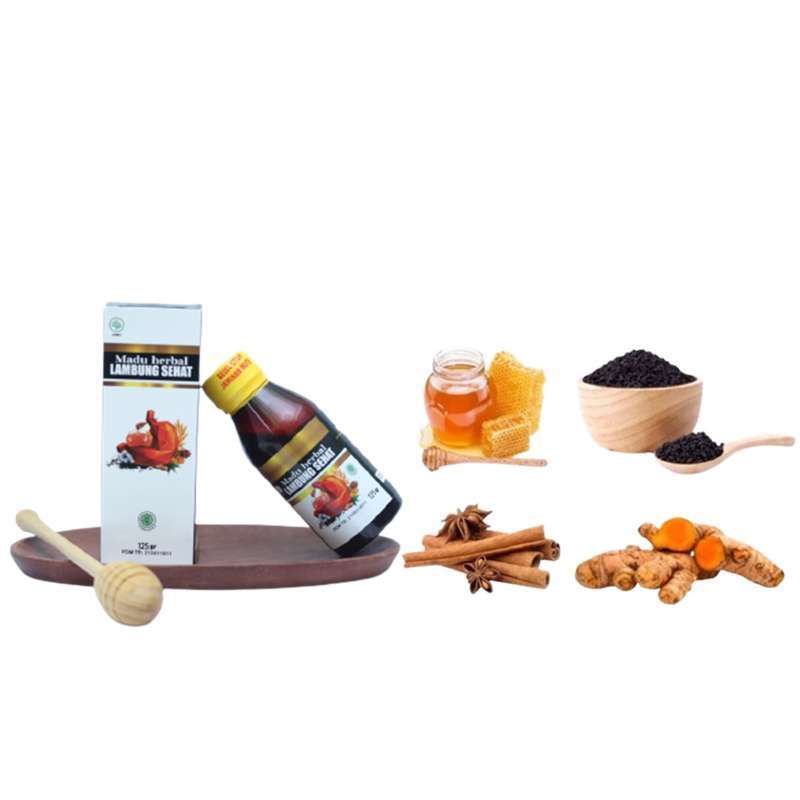 Jual Madu Herbal Lambung Sehat Obat Nyeri Ulu Hati, Asam Lambung Naik ...