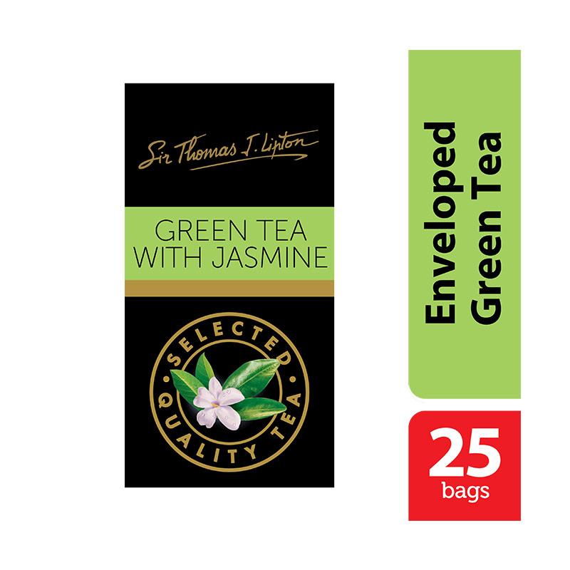 Promo Lipton Sir Thomas Lipton Enveloped Green Tea With Jasmine [2 G ...