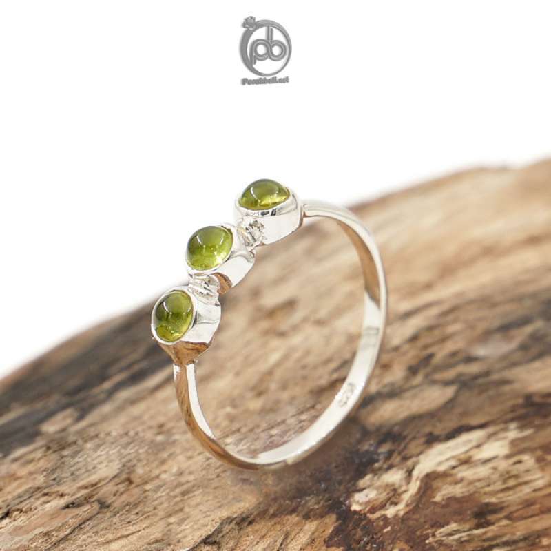 Jual Cincin Silver Wanita Perak Bali Asli 925 Natural Trio Green ...