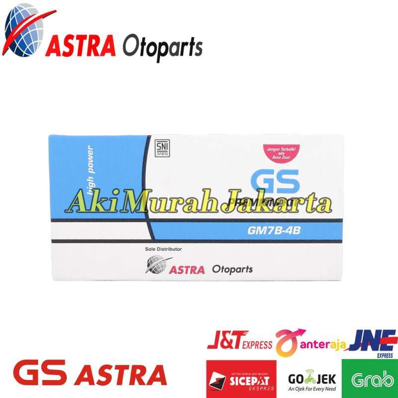 Jual Aki Basah Gs Astra Gm7b-4b Motor Tiger Nouvo Scorpio Accu 12v 7ah Di Seller Aki Murah ...