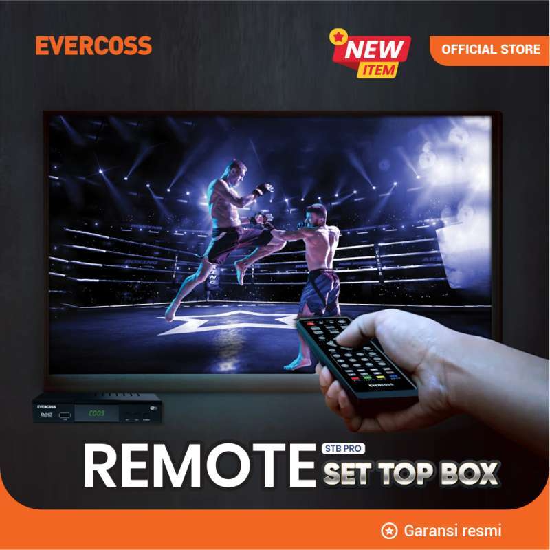 Promo REMOTE SET TOP BOX / STB PRO Diskon 14% di Seller Evercoss ...
