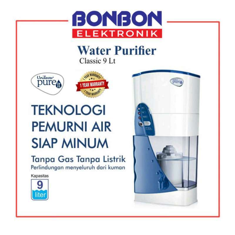 Jual Unilever Pure It Water Purifier Classic 9l Pureit Di Seller Bonbon ...