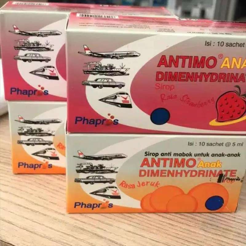 Jual Antimo Anak Cair Rasa Jeruk / 1 Box / Isi 10 Sachet Di Seller ...