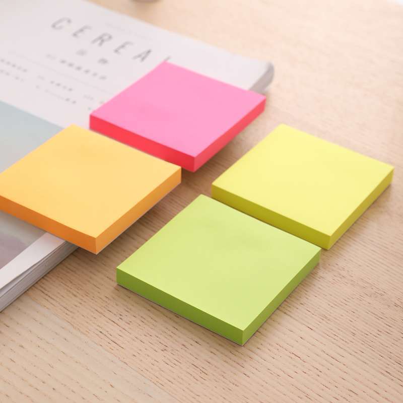 Jual Memo/Sticky Notes 4 Warna x 100 Sheets lem yang kuat-EA02302 di ...