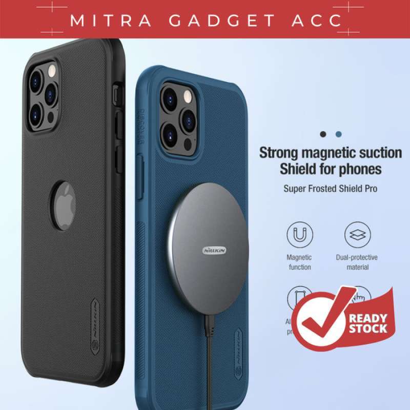 Jual FROSTED MAGNETIC CASE PRO IPHONE 13 / MINI / PRO / PRO MAX NILLKIN ...