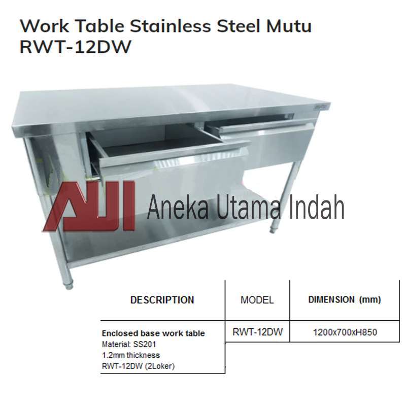 Stainless Steel Round fantastic Fast Food Table