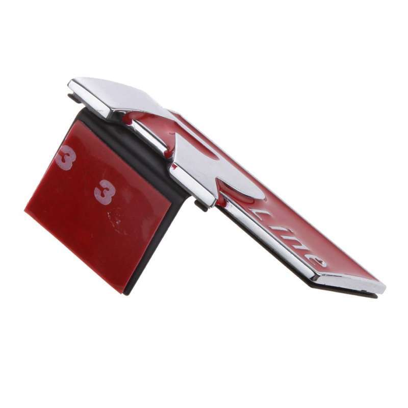 Jual 2x R-Line Car Grille Badge Emblem Sticker for VW CC GTI PASSAT ...