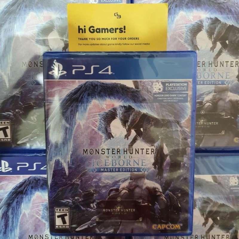Promo Ps4 Monster Hunter World Iceborne Master Edition Diskon 1% di ...