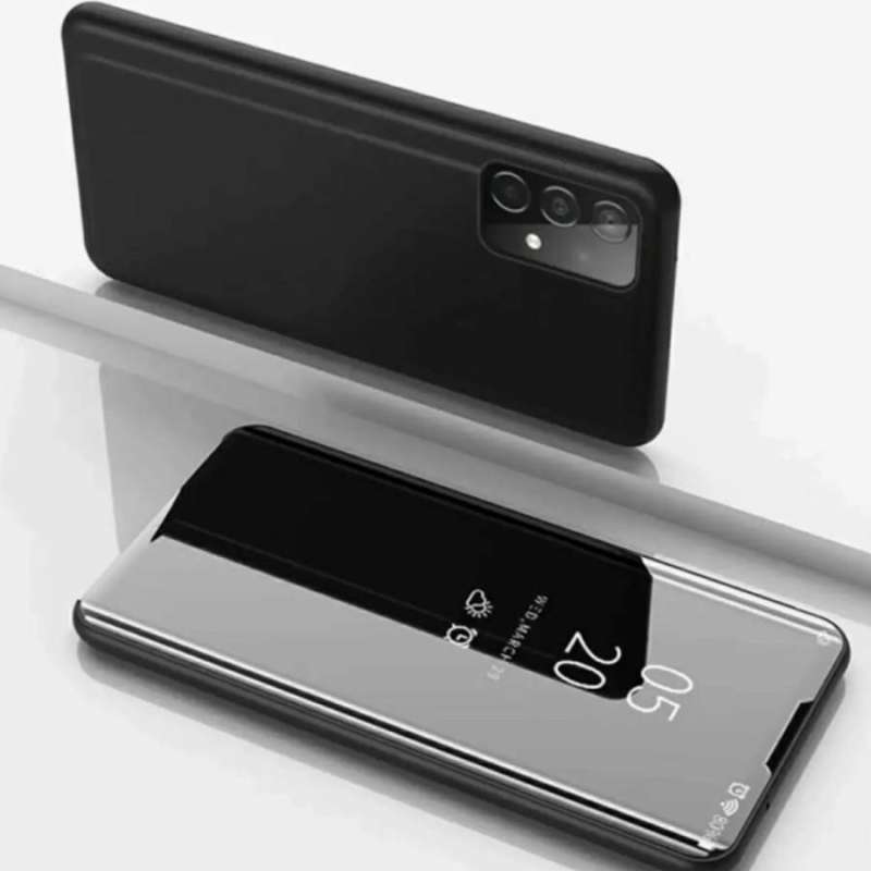 Jual Case Xiaomi Redmi Note 10/Note 10s Clear View Standing Flip Casing ...