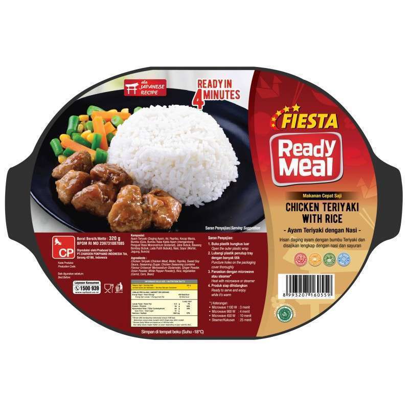 Jual fiesta ready meal rice with chicken teriyaki di Seller Pusshopp ...