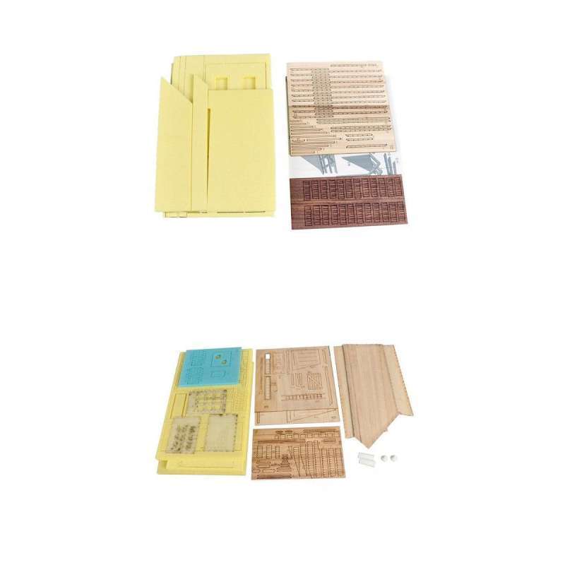 Jual 2x Dioramas Building Model Kits 1/35 Scale European Ruins House ...