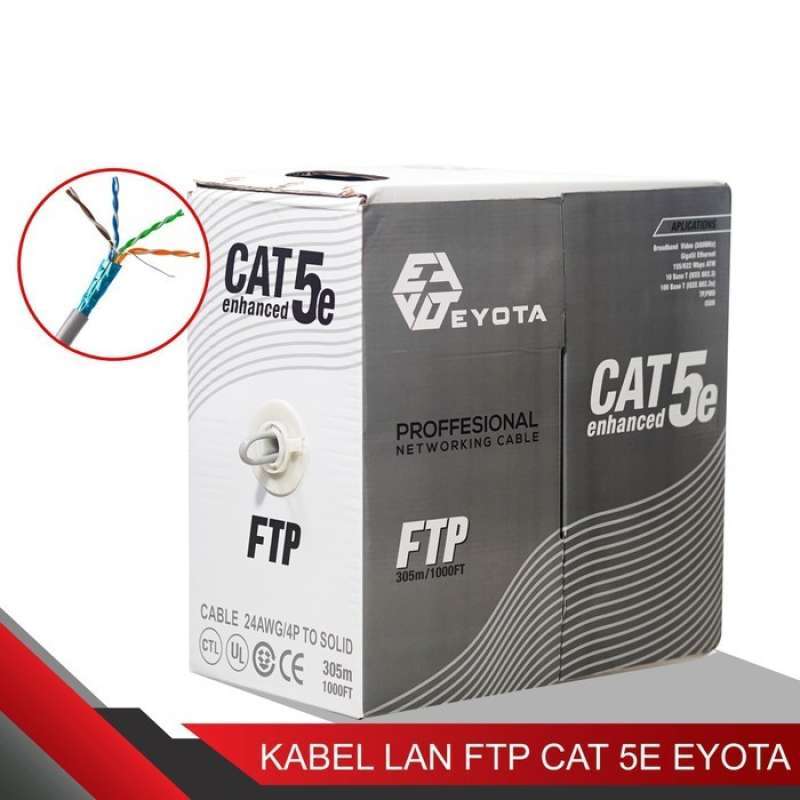 Jual Kabel Ftp Cat 5 Original Murah - Harga Diskon Agustus 2024 | Blibli