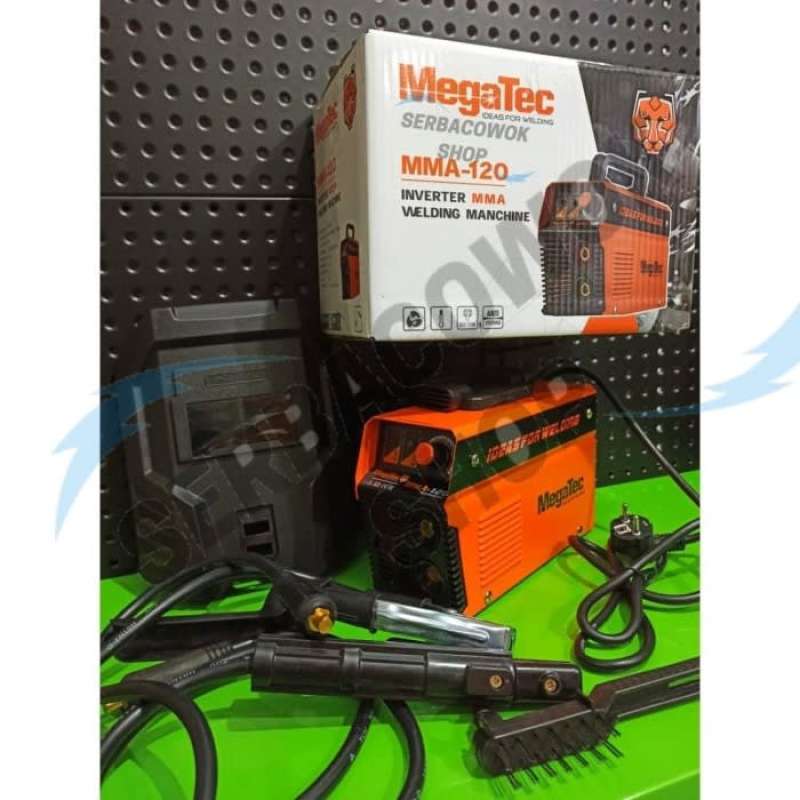 Jual Baru Megatec Mesin Las Listrik Inverter MMA 120 A 900 watt Welding ...
