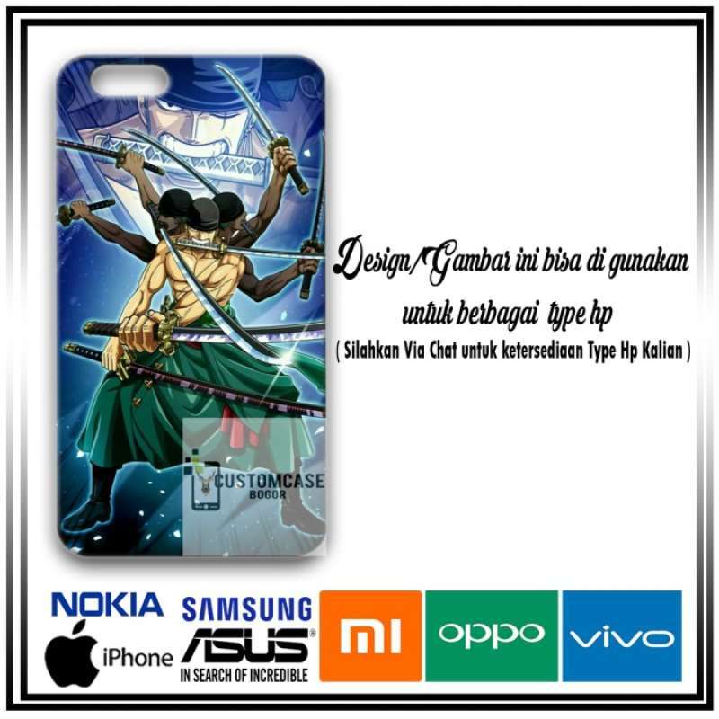 Jual Casing Handphone Custom Case Anime One Piece Roronoa Zoro Di ...