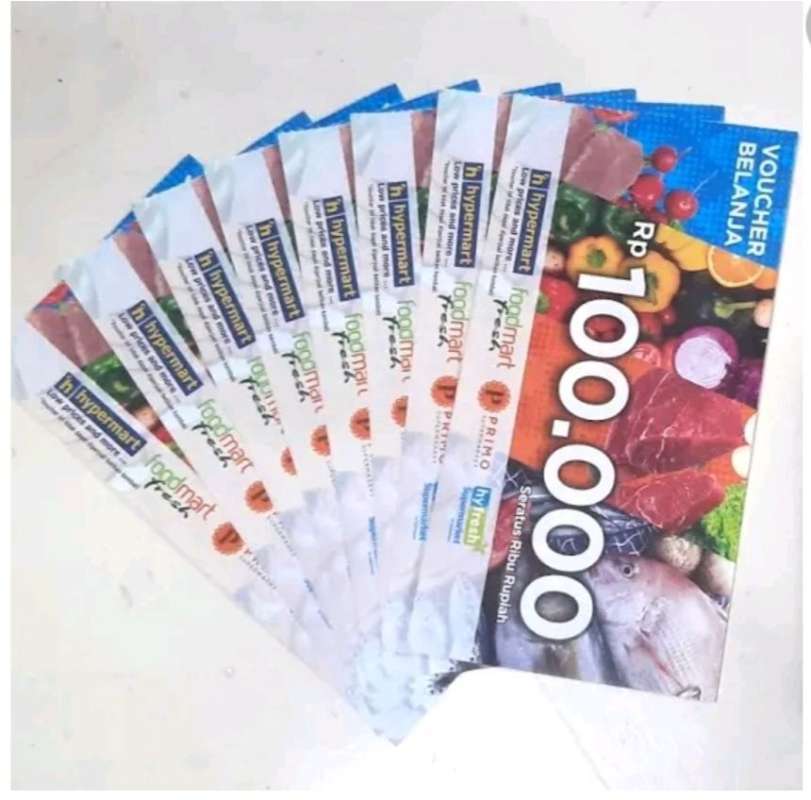 Promo Voucher Belanja Hypermart Rp 100.000 Diskon 29% di Seller Toko ...