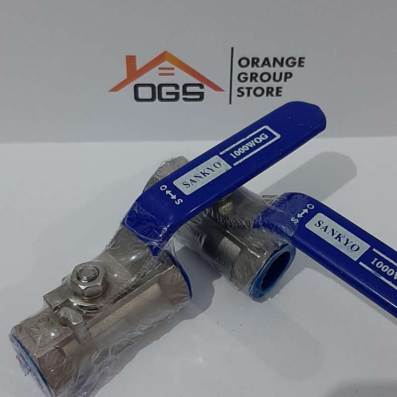 Jual Stop Kran Ball Valve 1/2 Inch Stainless 316 di Seller Orange Group ...