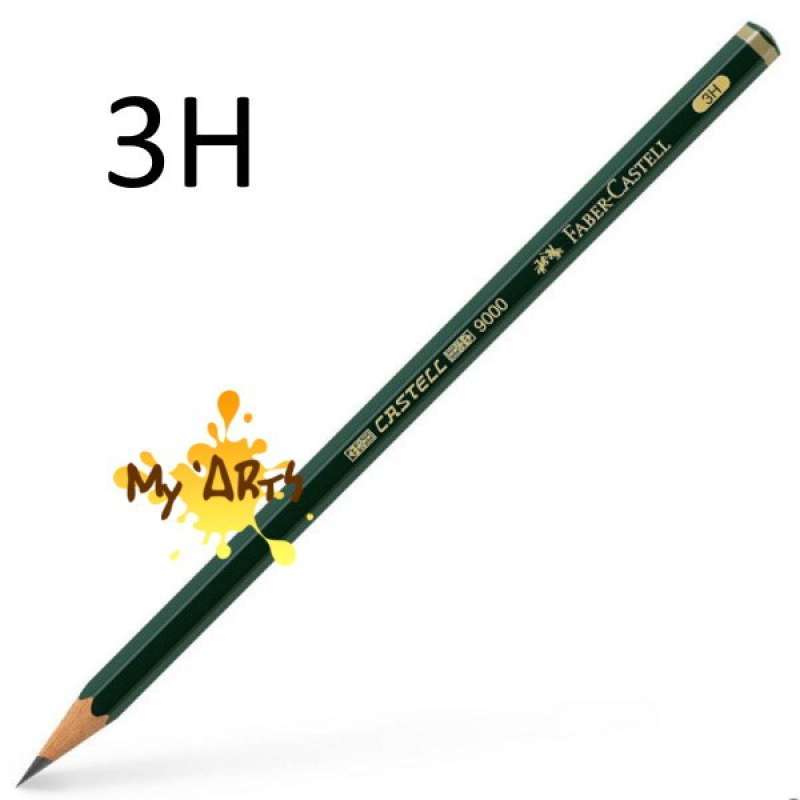 Jual Faber Castell Pensil 9000 Graphite Pencil SATUAN Sketsa Gambar Lukis Grafit Hitam Myarts ...