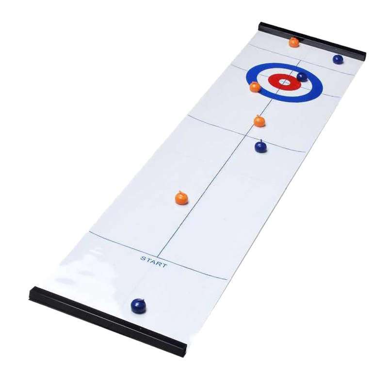 Promo Large Family Winter Olympics Curling Table Board Game Coarse ...