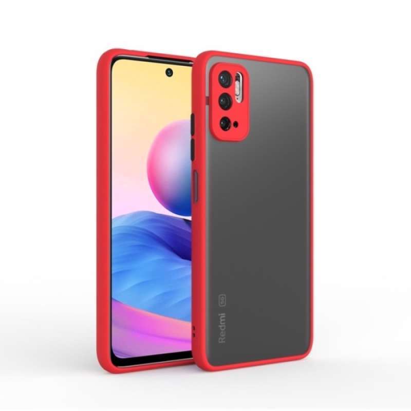 Promo Case Poco M3 Pro 5g-soft Case Hybrid-casing Aero Matte Transparan ...