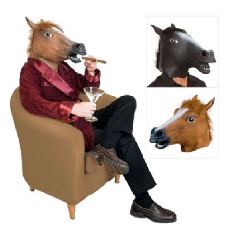 Jual Topeng Kuda - Horse Mask- Topeng Kepala Kuda Bahan Latex di Seller ...