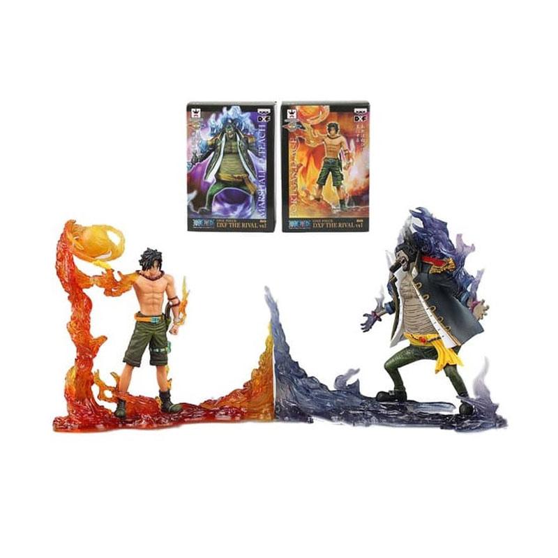 Jual Dxf One Piece Ace & Kurohige The Rival Set Action Figure Di Seller ...