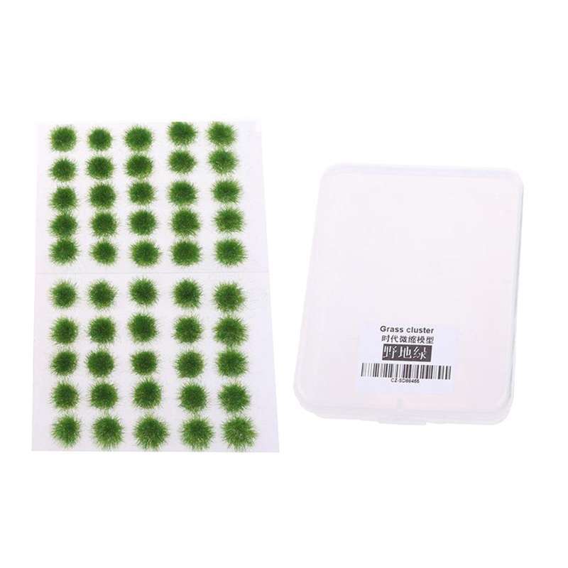Promo Static Grass Tuft Artificial Terrain Model Diorama Miniature ...