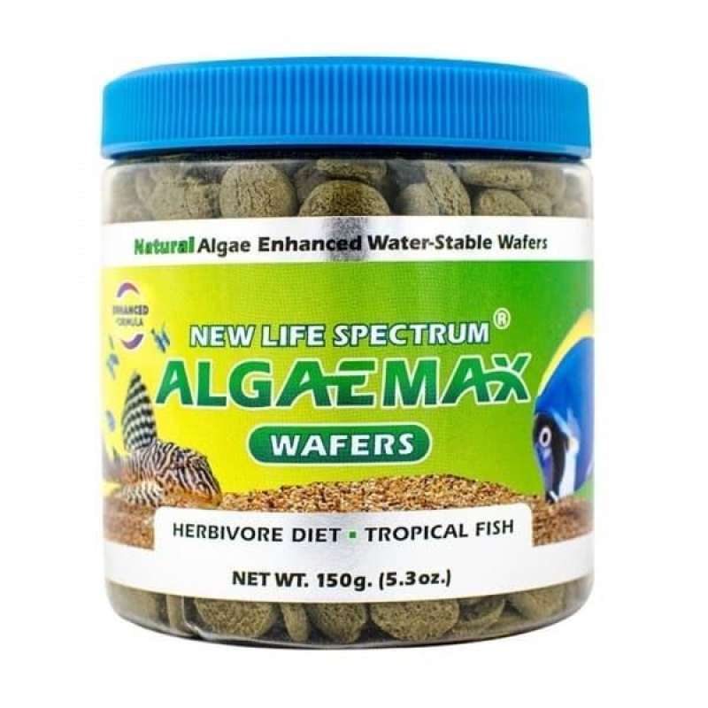 Jual New Life Spectrum NLS Algae Max Wafers 150g New Naturox di Seller ...