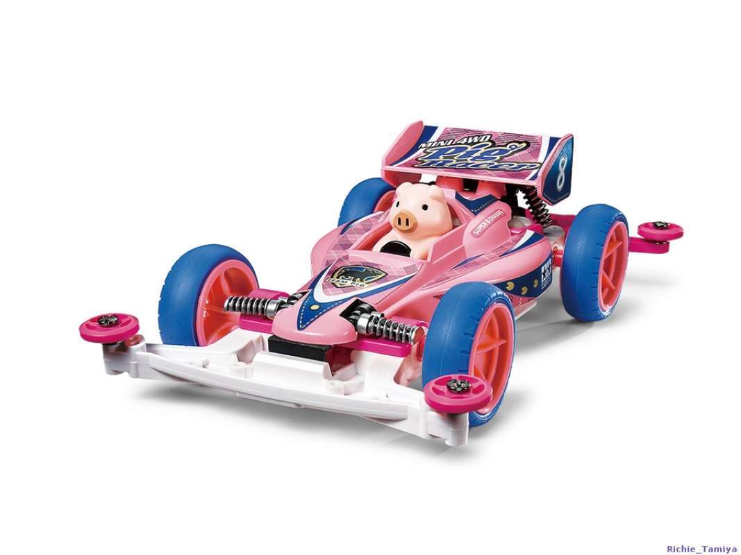 Jual Tamiya Mini 4WD Pig Racer Model Kit di Seller Richie_Tamiya ...