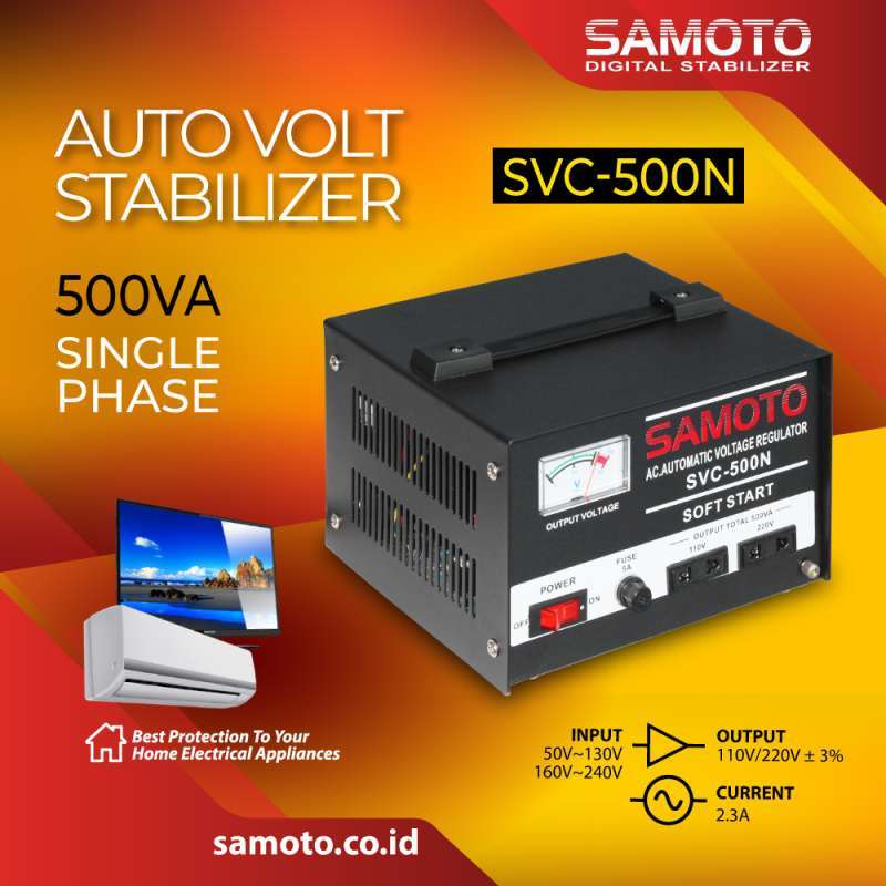 Jual Stabilizer Samoto 500 Va Original Murah - Harga Diskon Juli 2024 ...