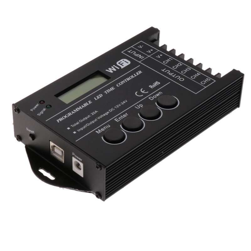Promo TC421 WiFi Time Programmable LED Controller USB Aquarium Lighting ... Promo TC421 WiFi Time Programmable LED Controller USB Aquarium Lighting ...
