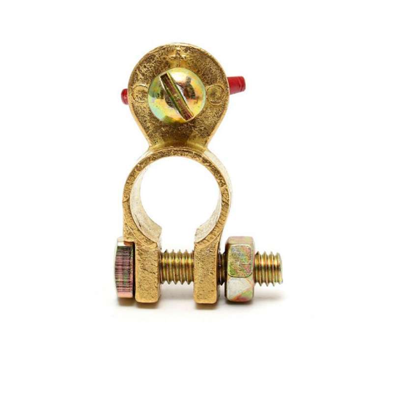 Jual Brass Copper Car Battery Terminal Post Black Red Positive Negative ...