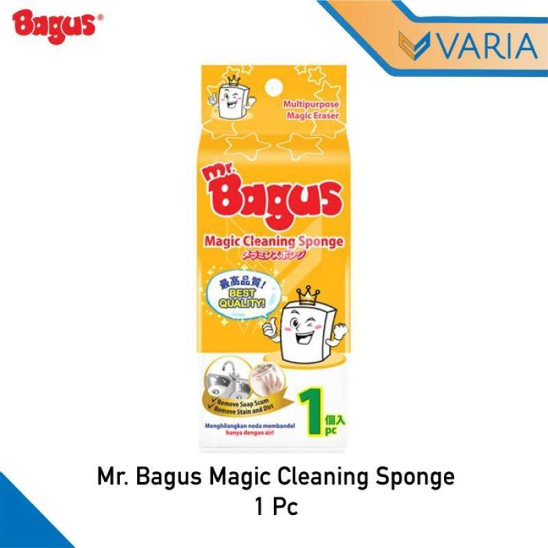 Jual Mr. Bagus Magic Sponge 1 S Spon Ajaib Serbaguna Cuci Tanpa Sabun ...