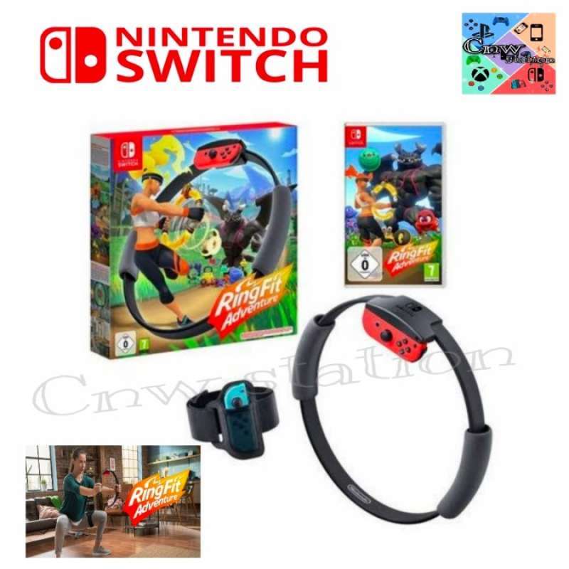 Jual ORIGINAL Nintendo switch ring fit / ringfit adventure di Seller ...