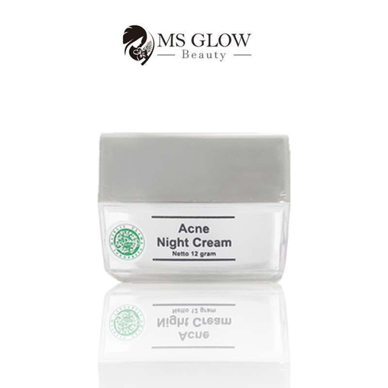 Jual MS Glow Acne Night Cream [12 g] di Seller FBB MS Glow Jakarta ...