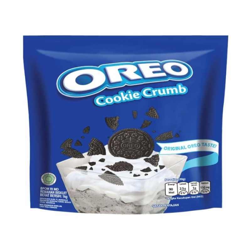 Jual Baru OREO COOKIE CRUMB 1KG OREO ORIGINAL REMAHAN BISKUIT 1KG ...