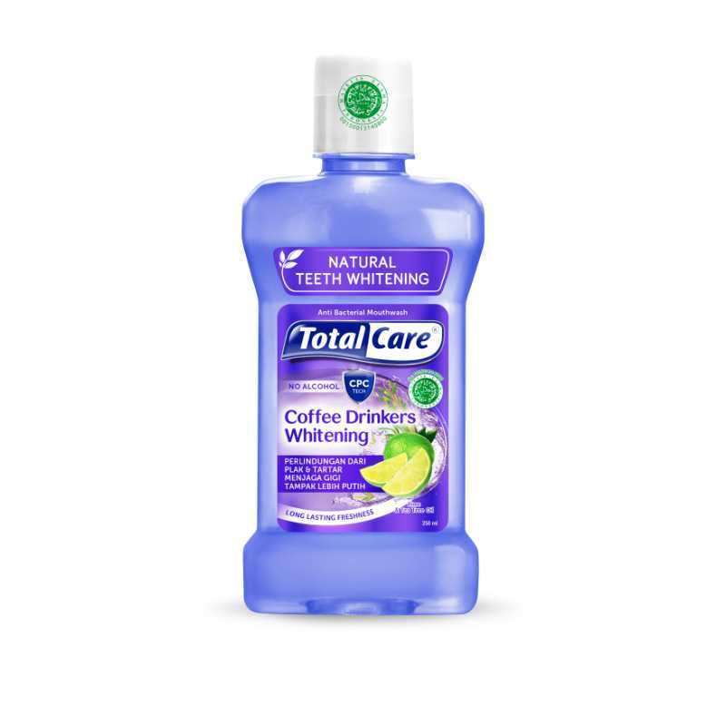 Promo Total Care Coffee Drinker Mouthwash 250ml Diskon 25% Di Seller ...