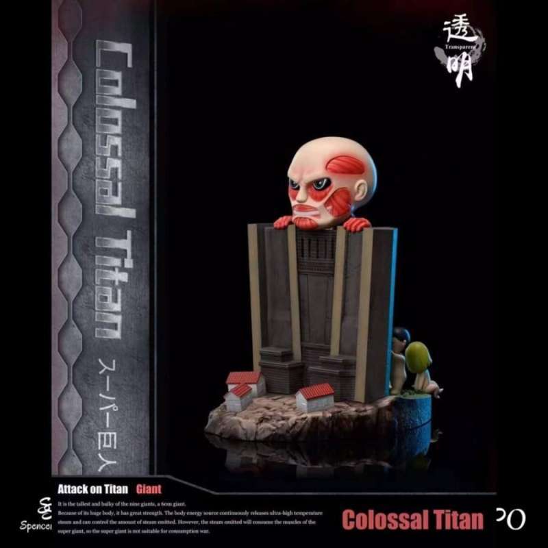 Jual DP RESIN STATUE COLOSSAL TITAN BY TRANSPARENT (PRE-ORDER ...