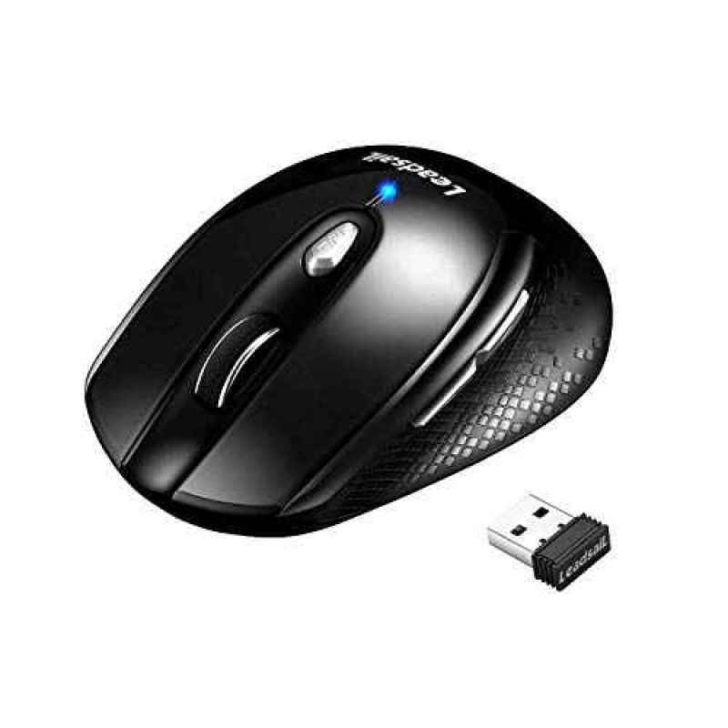Jual LeadsaiL Wireless Computer Mouse, 2.4G Portable Slim Cordless ...