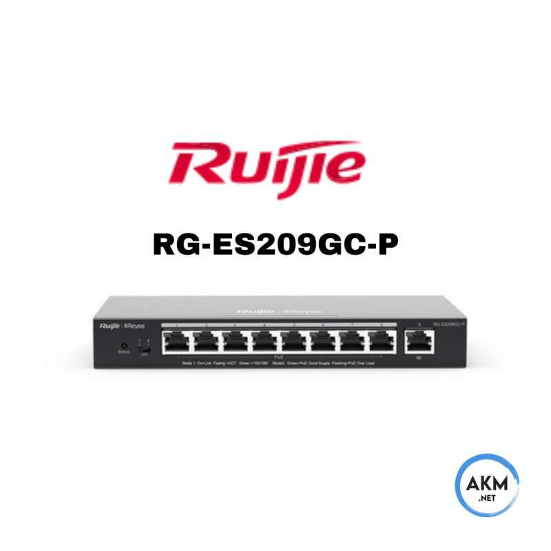 Jual Ruijie Rg-es209gc-p 9-port Gigabit Smart Poe Switch Di Seller Akm ...