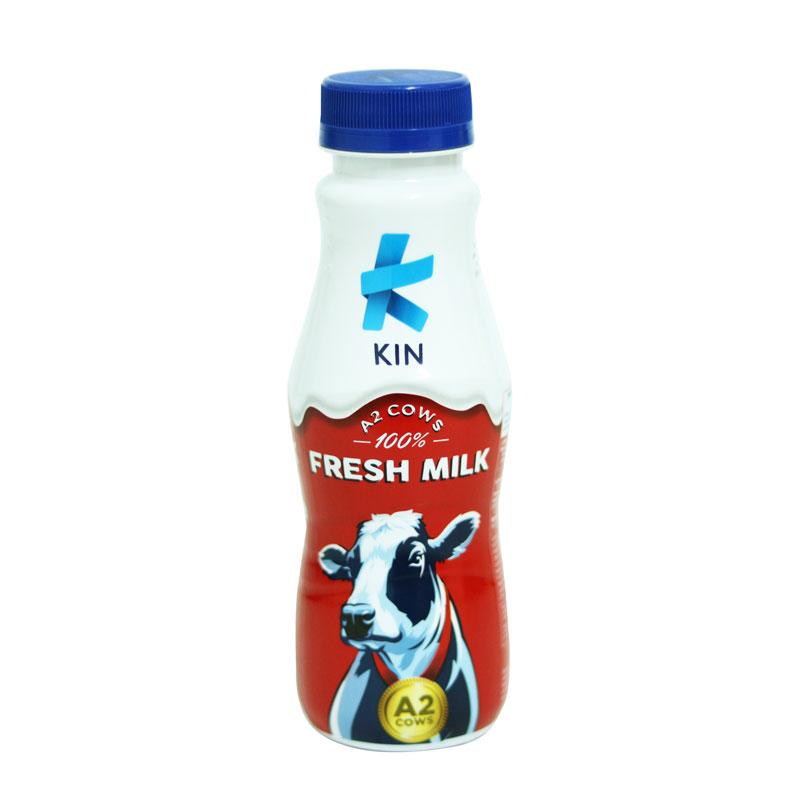Jual KIN Fresh Milk Original Susu Cair [200 mL/ Kemasan Botol] di ...