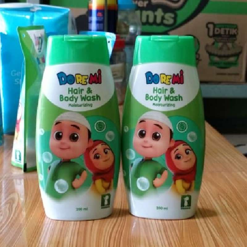 Jual DOREMI HAIR & BODY WASH MOISTURIZING ANAK 200ml di Seller ...
