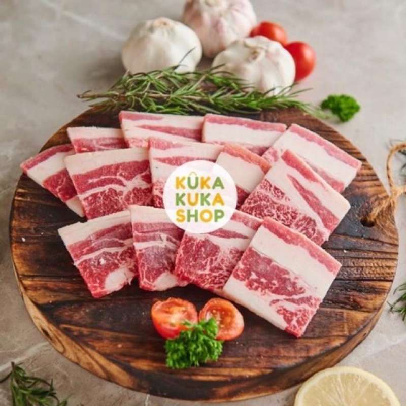 Jual Daging Sapi Premium Karubi Belly Yakiniku Cut! 500gr [Tangsel] di ...